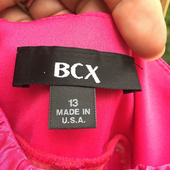 BCX | Dresses | Bcx Dress Hot Pink Size 3 | Poshmark